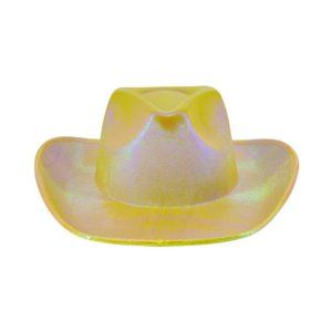 Accessories | Yellow Cowboy Hat Rave Wear | Poshmark